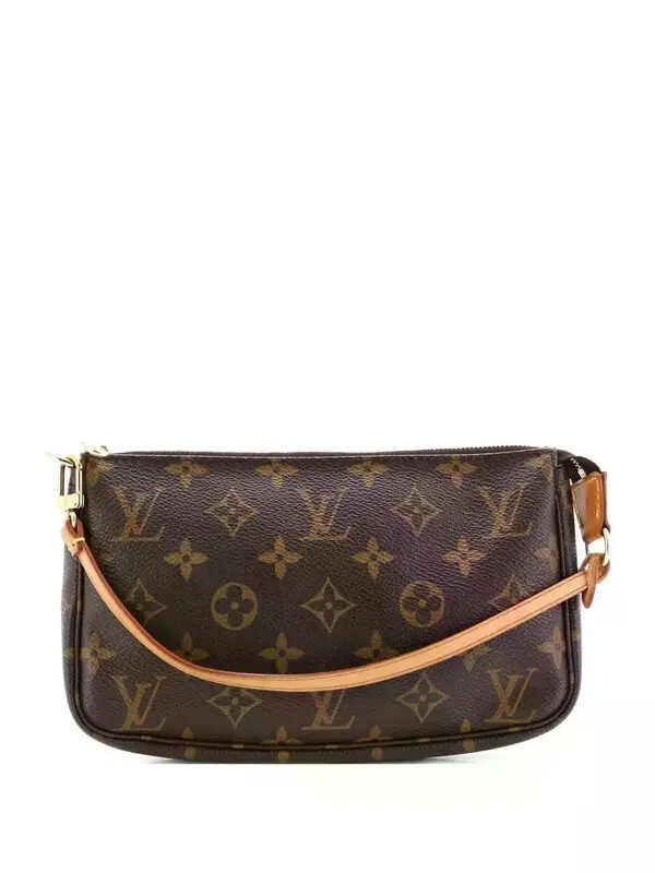 LOUIS VUITTON Pochette Accessoires Nm Monogram Clutch - Brown