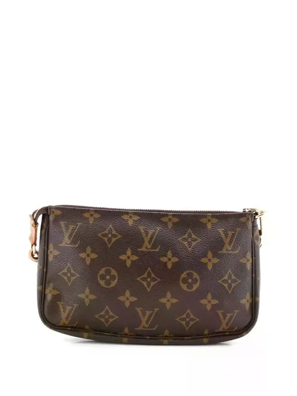 LOUIS VUITTON Pochette Accessoires Nm Monogram Clutch - Brown