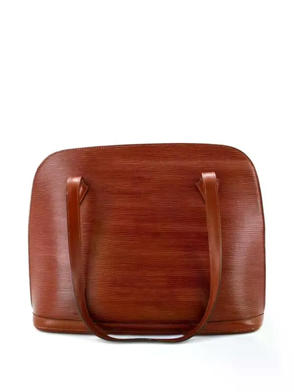 LOUIS VUITTON Lussac Handbag Epi Leather Shoulder Bag - Brown