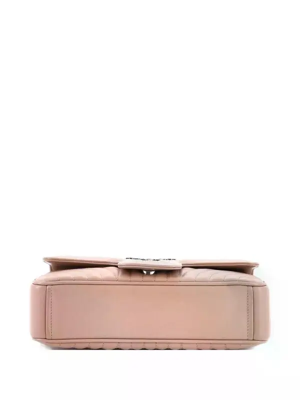 Prada Diagramme Quilted Leather Medium Crossbody Bag