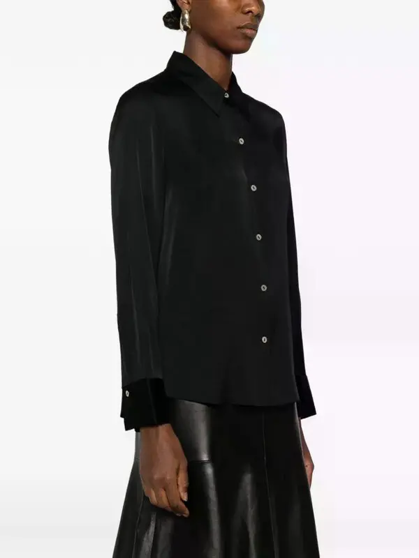 Vince Button-up Shirt - Black