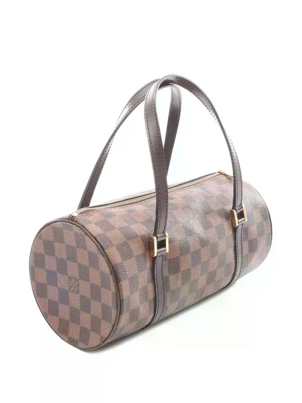 LOUIS VUITTON 2003 Damier Ebene Papillon 26 Handbag