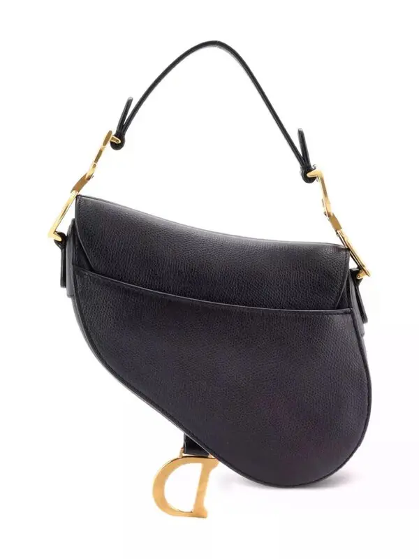 Dior Saddle Mini Shoulder Bag Leather - Black