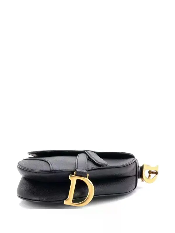 Dior Saddle Mini Shoulder Bag Leather - Black