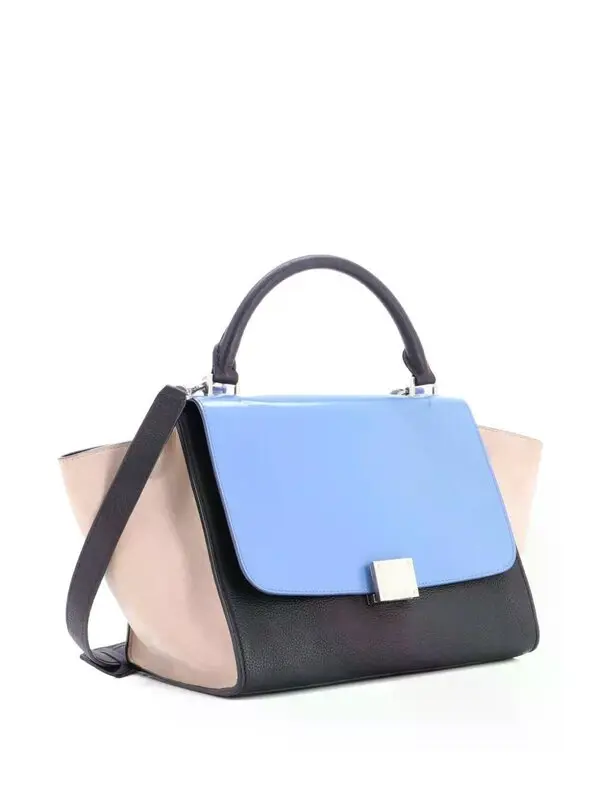 Celine Trapeze Small Satchel - Multicolour
