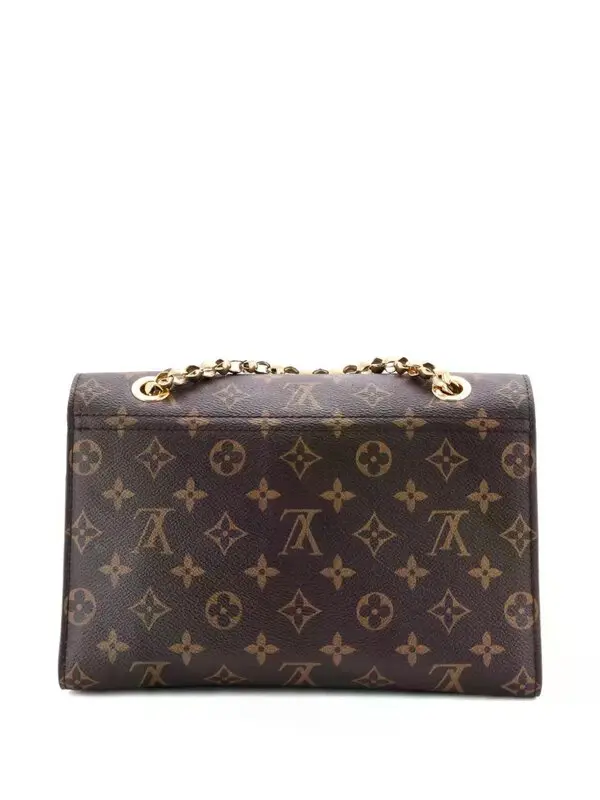 LOUIS VUITTON Victoire Handbag Monogram Canvas - Brown