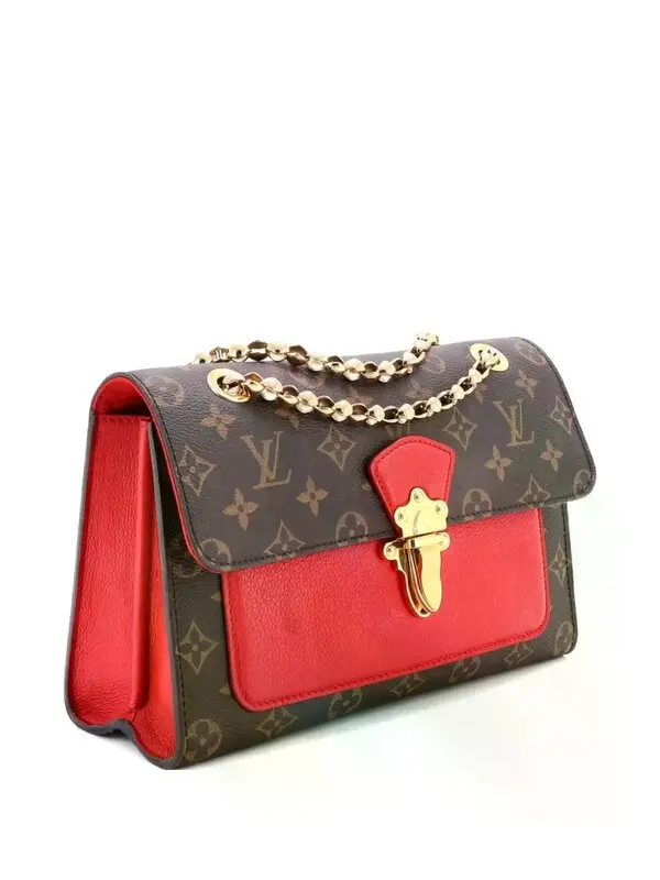 LOUIS VUITTON Victoire Handbag Monogram Canvas - Brown