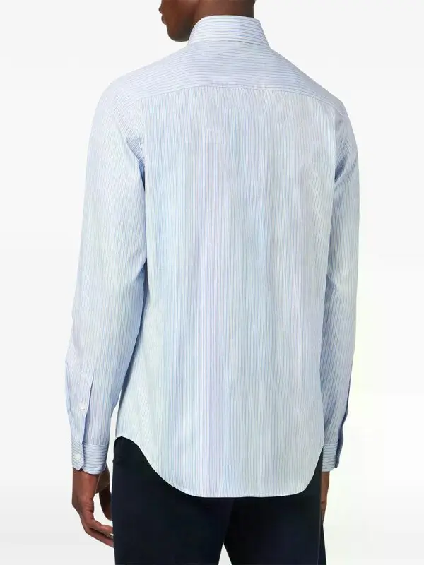 Versace Striped Cotton Shirt