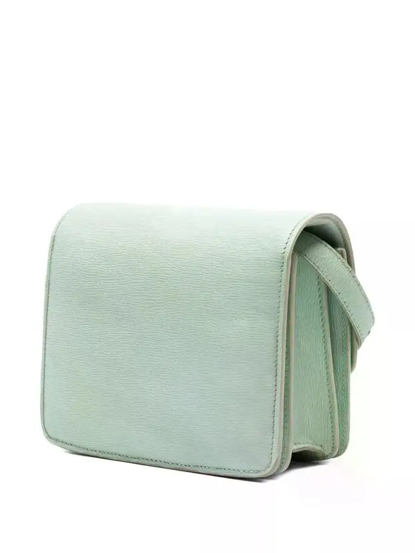 Celine 2012-2018 Small Classic Box Crossbody Bag - Green