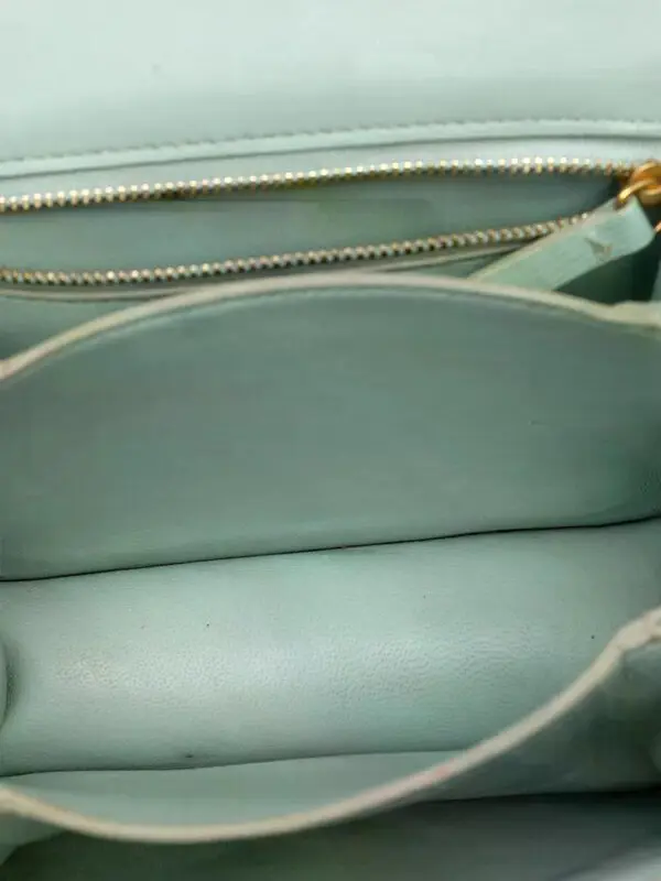 Celine 2012-2018 Small Classic Box Crossbody Bag - Green