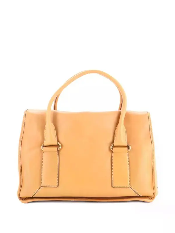 Prada Leather Large Tote Bag