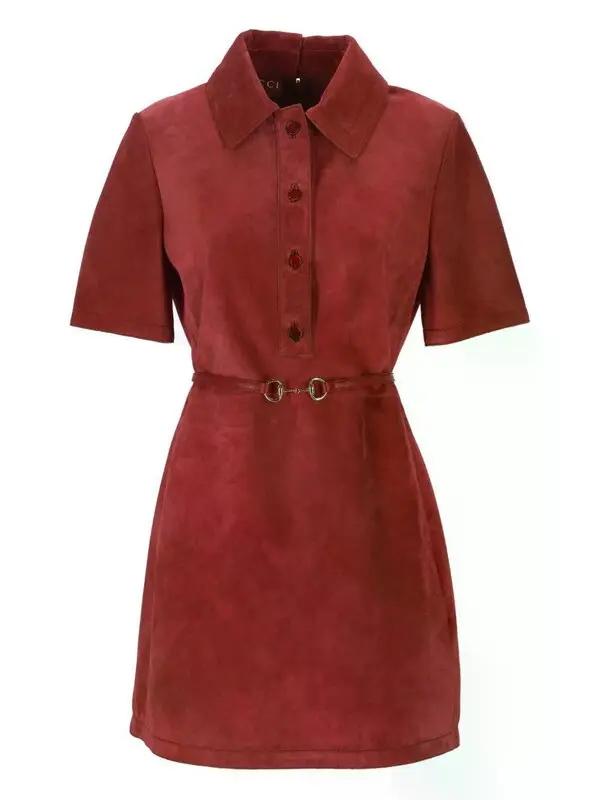 Gucci Belted Mini Dress