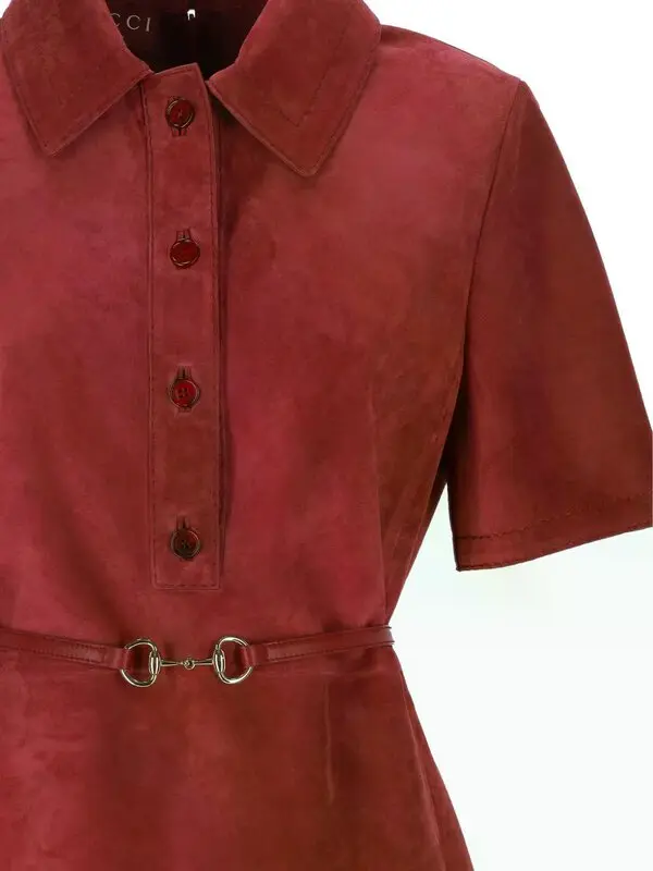 Gucci Belted Mini Dress