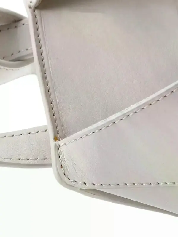 Loewe Hammock Compact Crossbody Bag - White