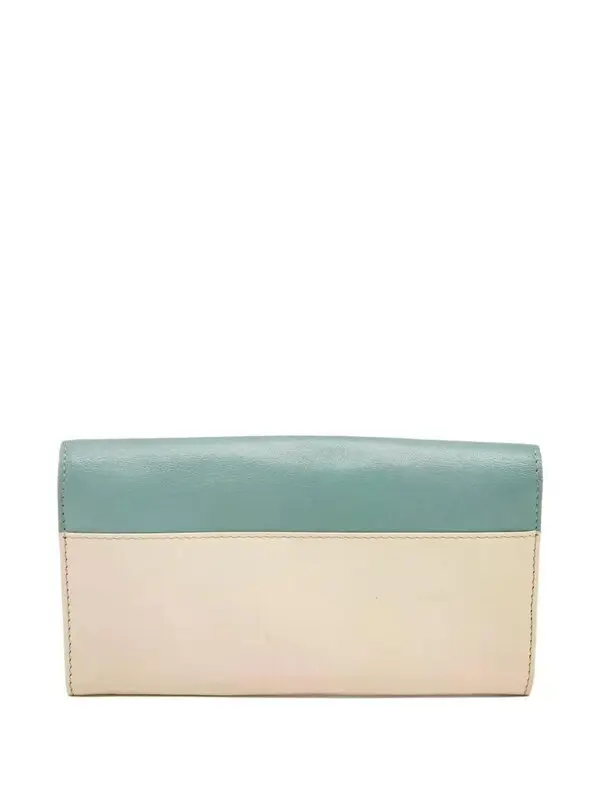Chloé Colour-block Leather Wallet