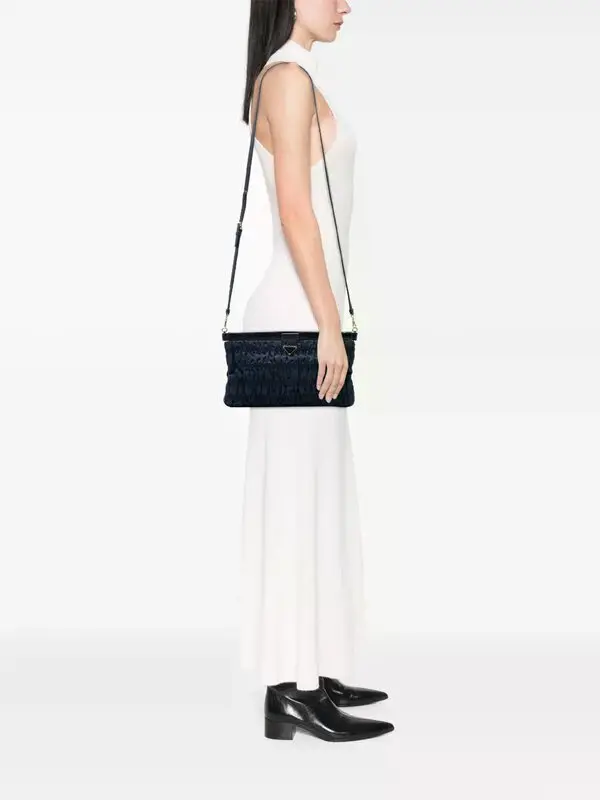 Prada Tessuto Gaufre Crossbody Bag