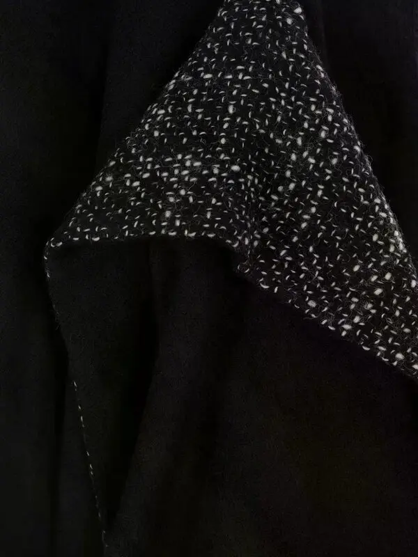 Yohji Yamamoto Panelled Skirt With Ruffle Detailing