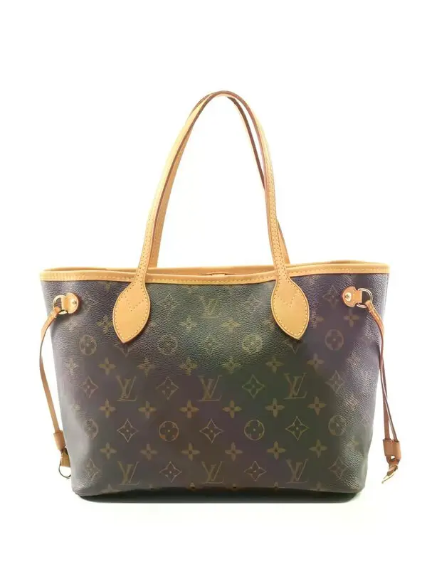 LOUIS VUITTON 2007 Neverfull Pm Tote Bag - Brown
