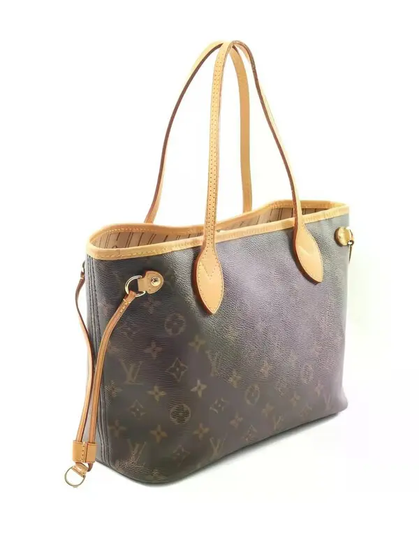 LOUIS VUITTON 2007 Neverfull Pm Tote Bag - Brown