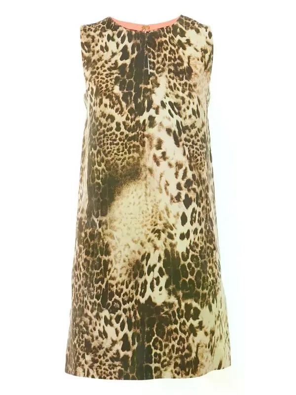 Maje Leopard-print Mini Dress