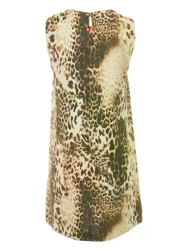 Maje Leopard-print Mini Dress