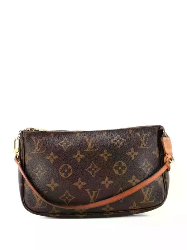 LOUIS VUITTON Pochette Accessoires Monogram Clutch - Brown