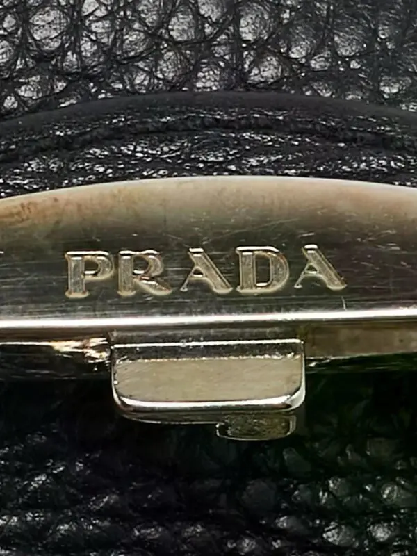 Prada Logo-engraved Leather Wallet