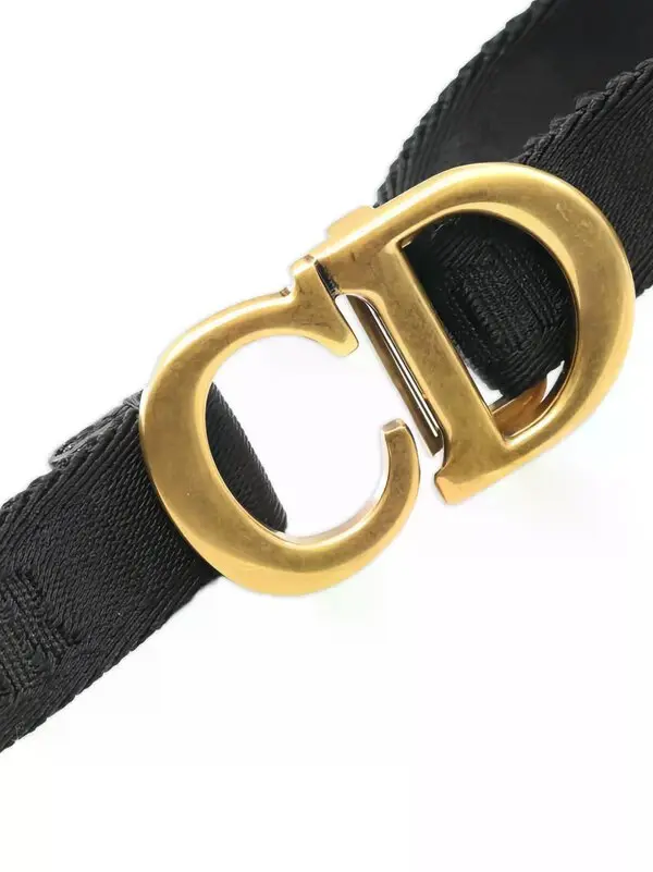 Dior Oblique Saddle Belt Bag - Red