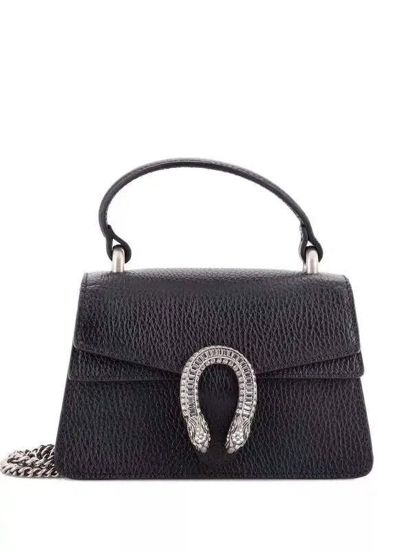Gucci Dionysus Top Handle Mini Satchel - Black