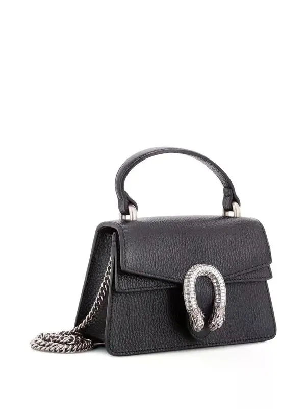 Gucci Dionysus Top Handle Mini Satchel - Black