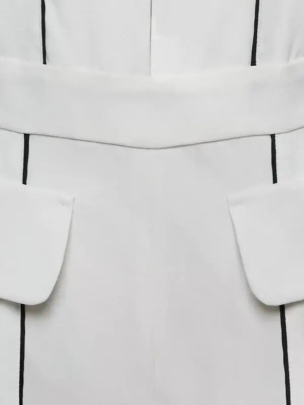 Elisabetta Franchi Contrast-trim Jumpsuit