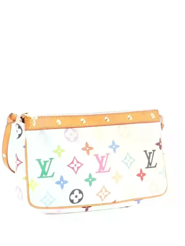 LOUIS VUITTON Pochette Accessoires Monogram Multicolor Clutch - Multicolour