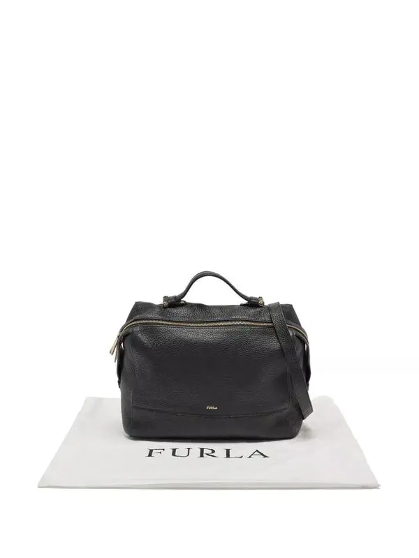 Furla Pebble Leather Satchel