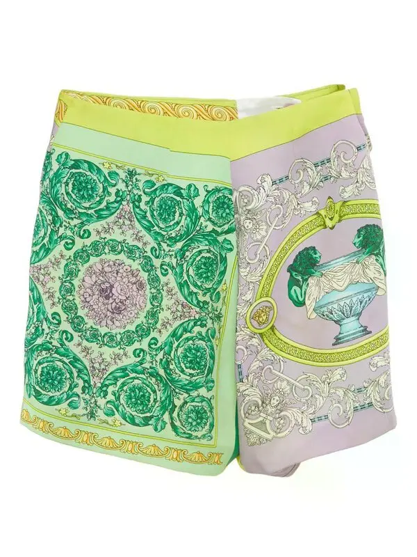 Versace Crepe Shorts