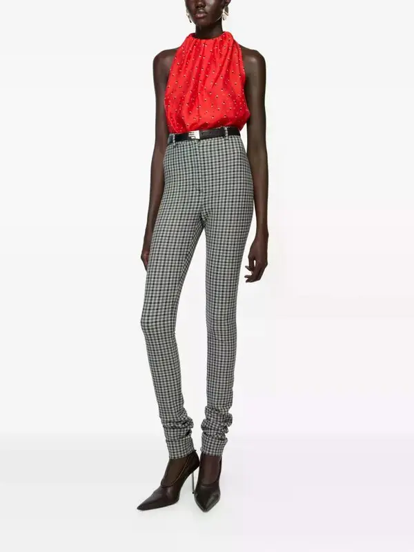 Acne Studios Gingham Check Trousers