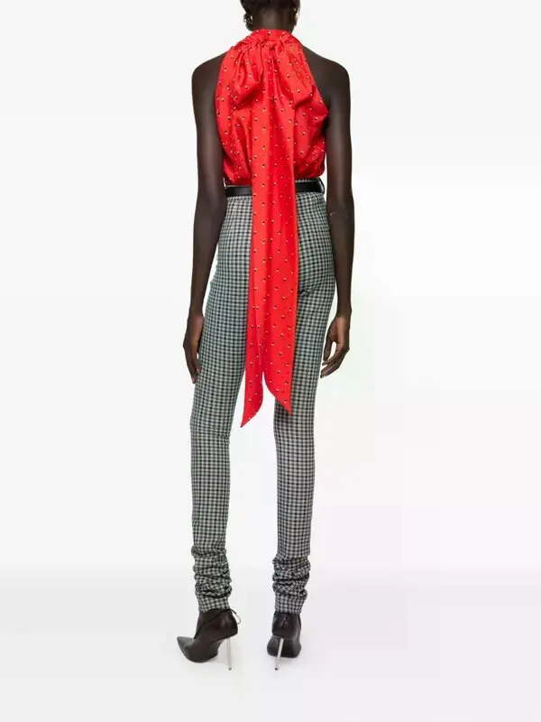 Acne Studios Gingham Check Trousers