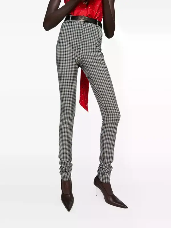 Acne Studios Gingham Check Trousers