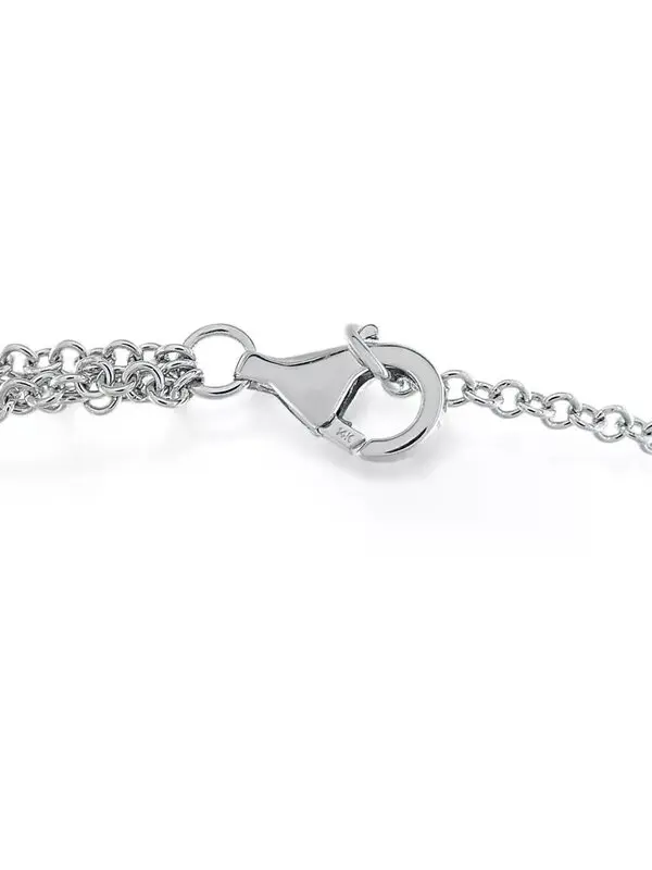 LB EXCLUSIVE 14k White Gold Diamond Bracelet - Silver