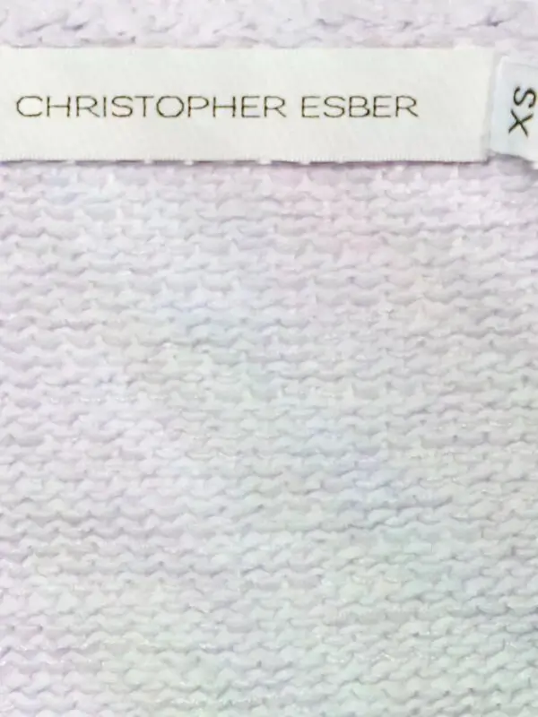 Christopher Esber Crochet Openwork Top