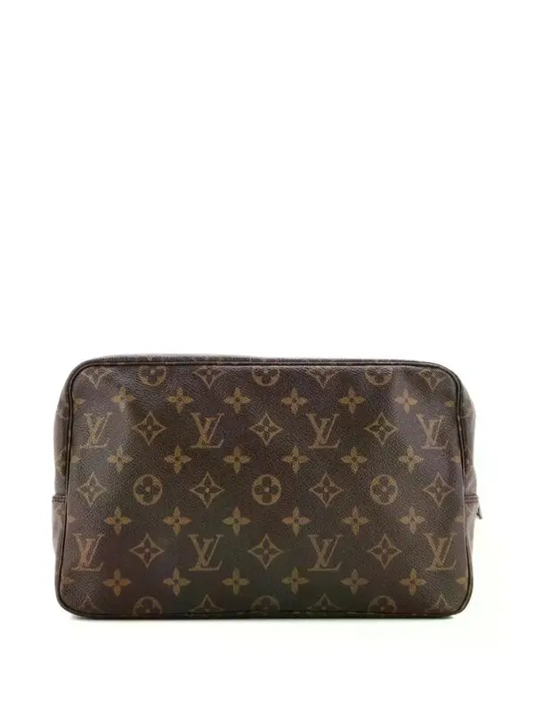 LOUIS VUITTON Trousse Toiletry Monogram Canvas 28 Pouch