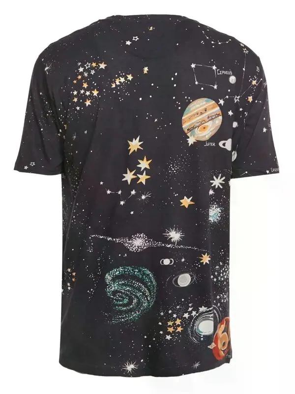 Valentino Garavani Celestial-print Crew-neck T-shirt