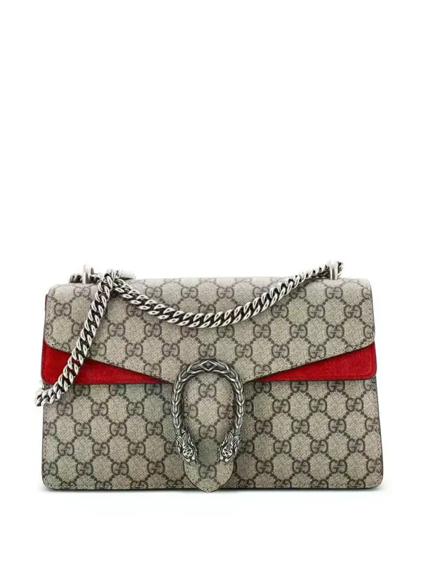 Gucci Dionysus Gg Coated Canvas Small Shoulder Bag - Brown
