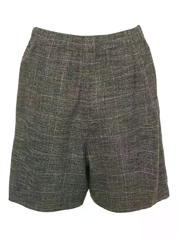 Maje Houndstooth Tailored Shorts