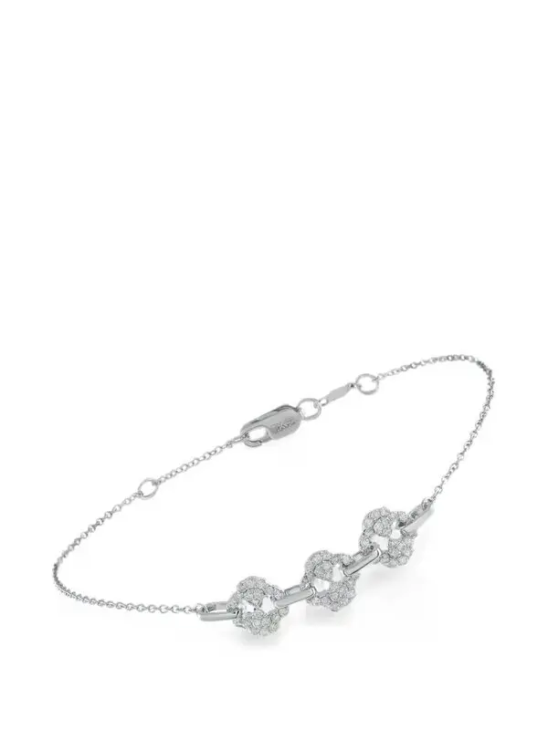 LB EXCLUSIVE 14k White Gold Diamond Bracelet - Silver