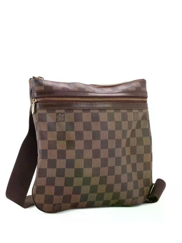 LOUIS VUITTON Bosphore Pochette Damier Crossbody Bag - Brown