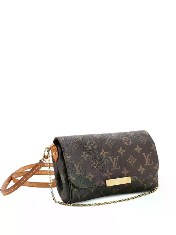 LOUIS VUITTON Favorite Handbag Monogram Canvas Pm - Brown