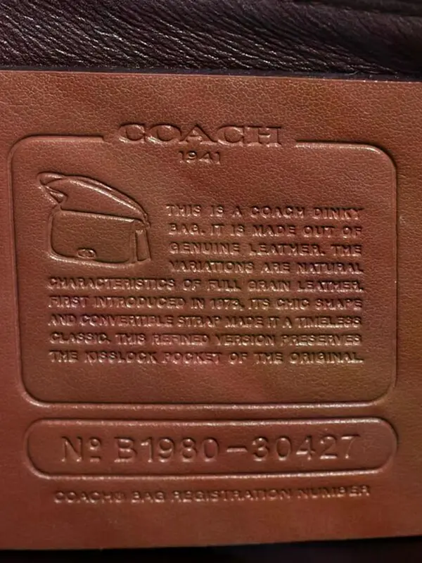 COACH Dinky Crossbody Bag