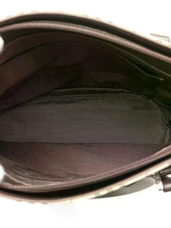 Burberry House Check Canvas Tote Bag - Brown