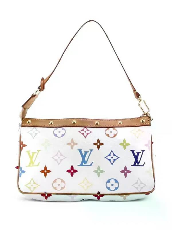 LOUIS VUITTON Pochette Accessoires Monogram Multicolor Clutch Bag - Multicolour