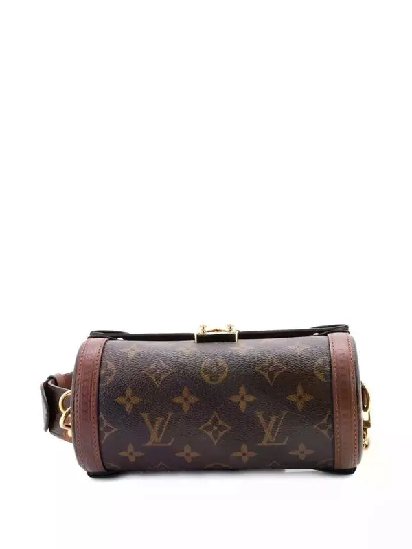 LOUIS VUITTON Papillon Trunk Shoulder Bag Monogram Canvas